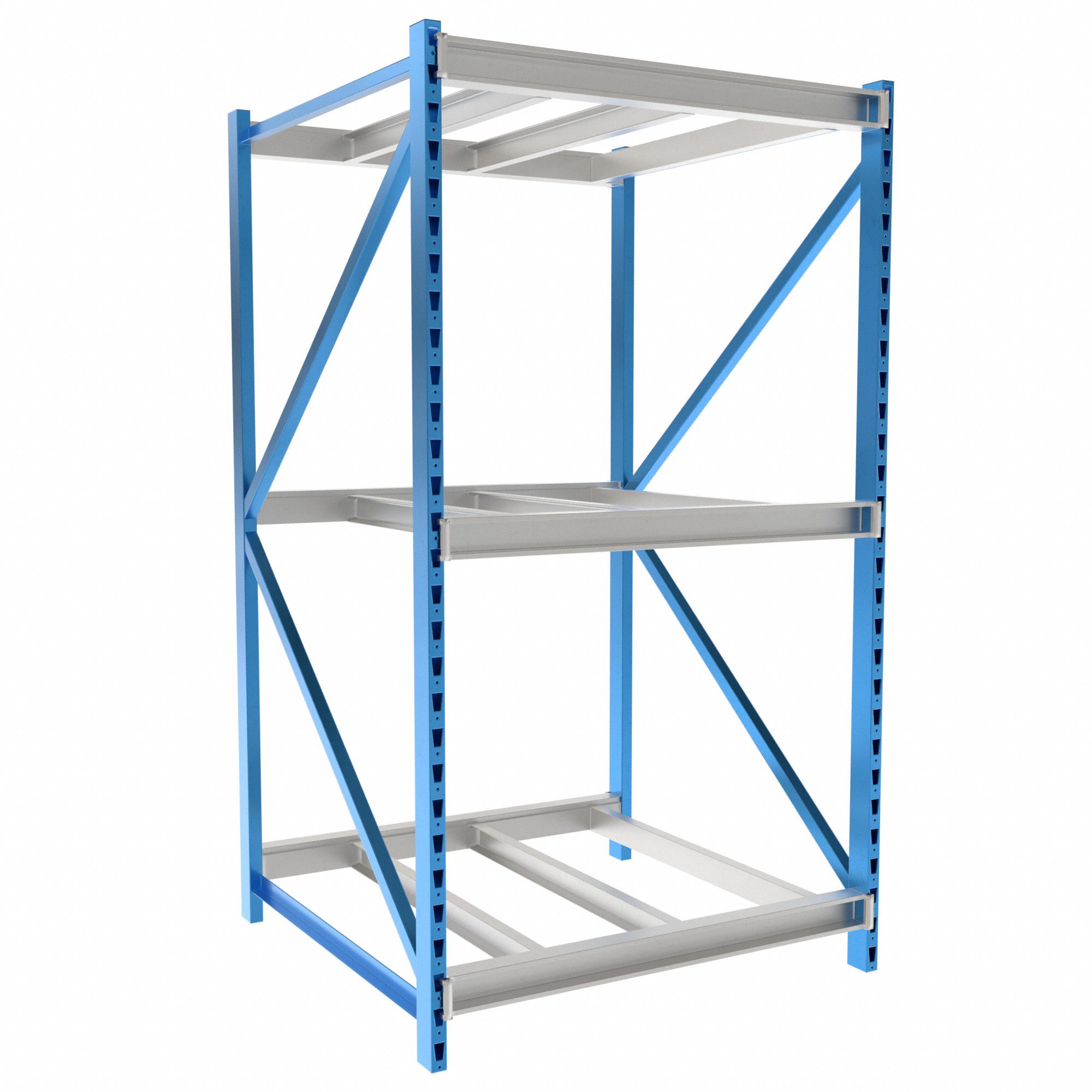 HALLOWELL, Starter, Heavy-Duty, Bulk Rack Shelving - 35UP52|HBR484887 ...