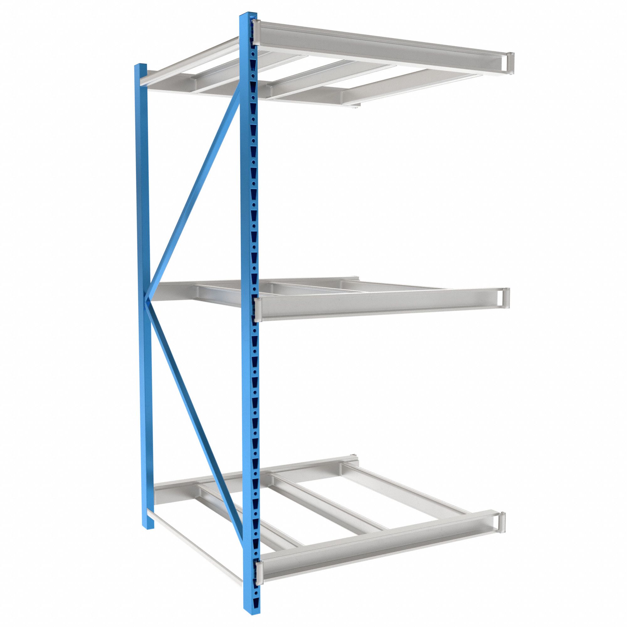 HALLOWELL, Add-On, Heavy-Duty, Bulk Rack Shelving - 35UP55|HBR484887-3A ...