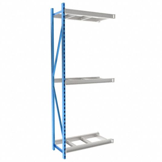 HALLOWELL, Add-On, Heavy-Duty, Bulk Rack Shelving - 35UP59|HBR4824123 ...