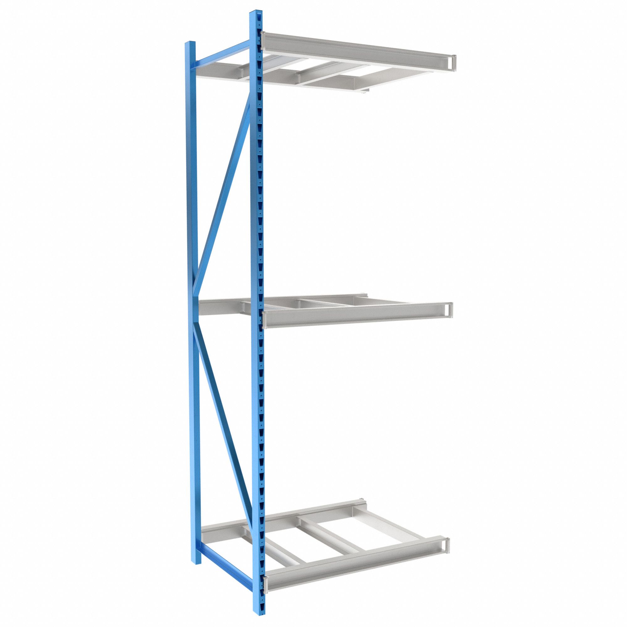 HALLOWELL, Add-On, Heavy-Duty, Bulk Rack Shelving - 35UP60|HBR4836123 ...