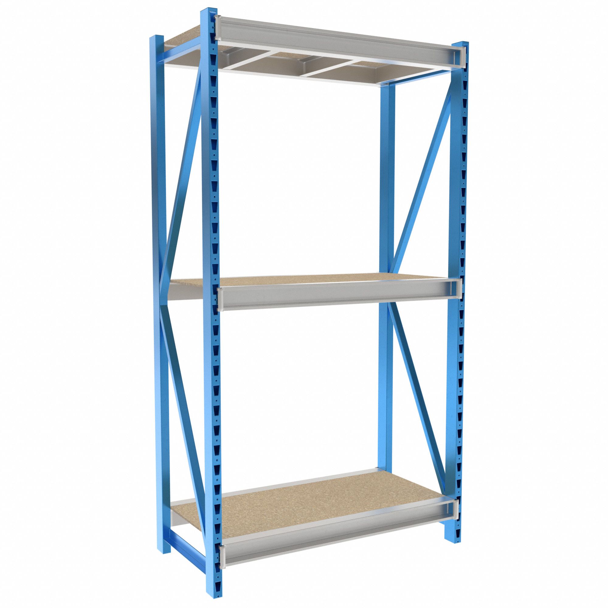 HALLOWELL, Starter, Heavy-Duty, Bulk Rack Shelving - 35UP62|HBR482487 ...