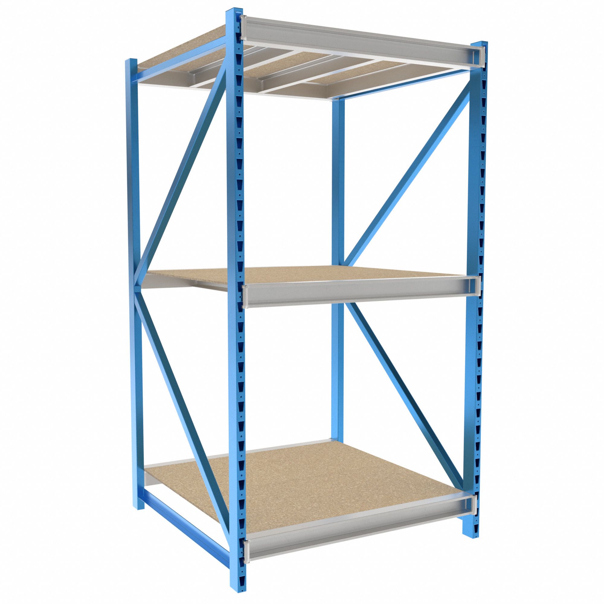 HALLOWELL, Starter, Heavy-Duty, Bulk Rack Shelving - 35UP64|HBR484887 ...