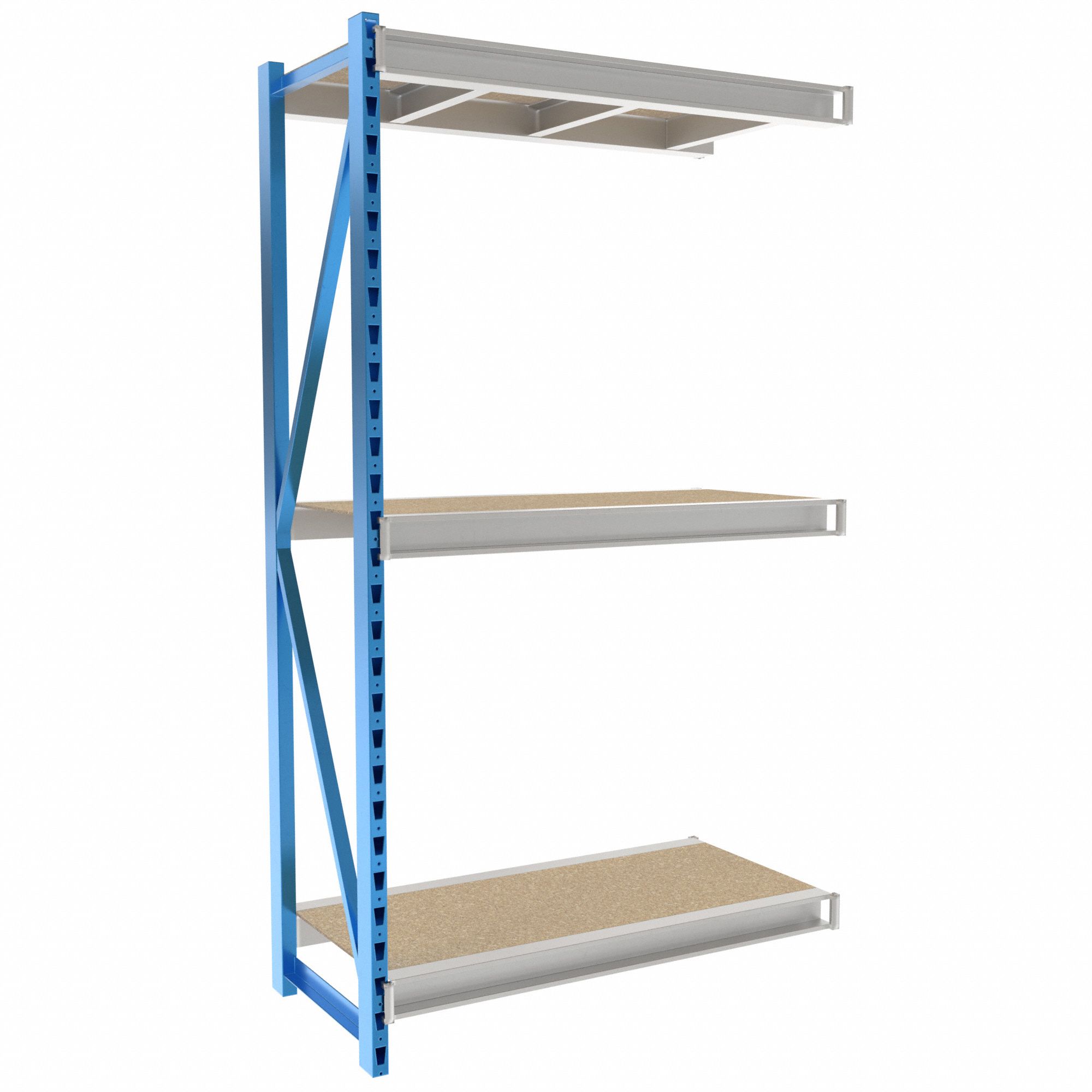 HALLOWELL, Add-On, Heavy-Duty, Bulk Rack Shelving - 35UP65|HBR482487-3A ...