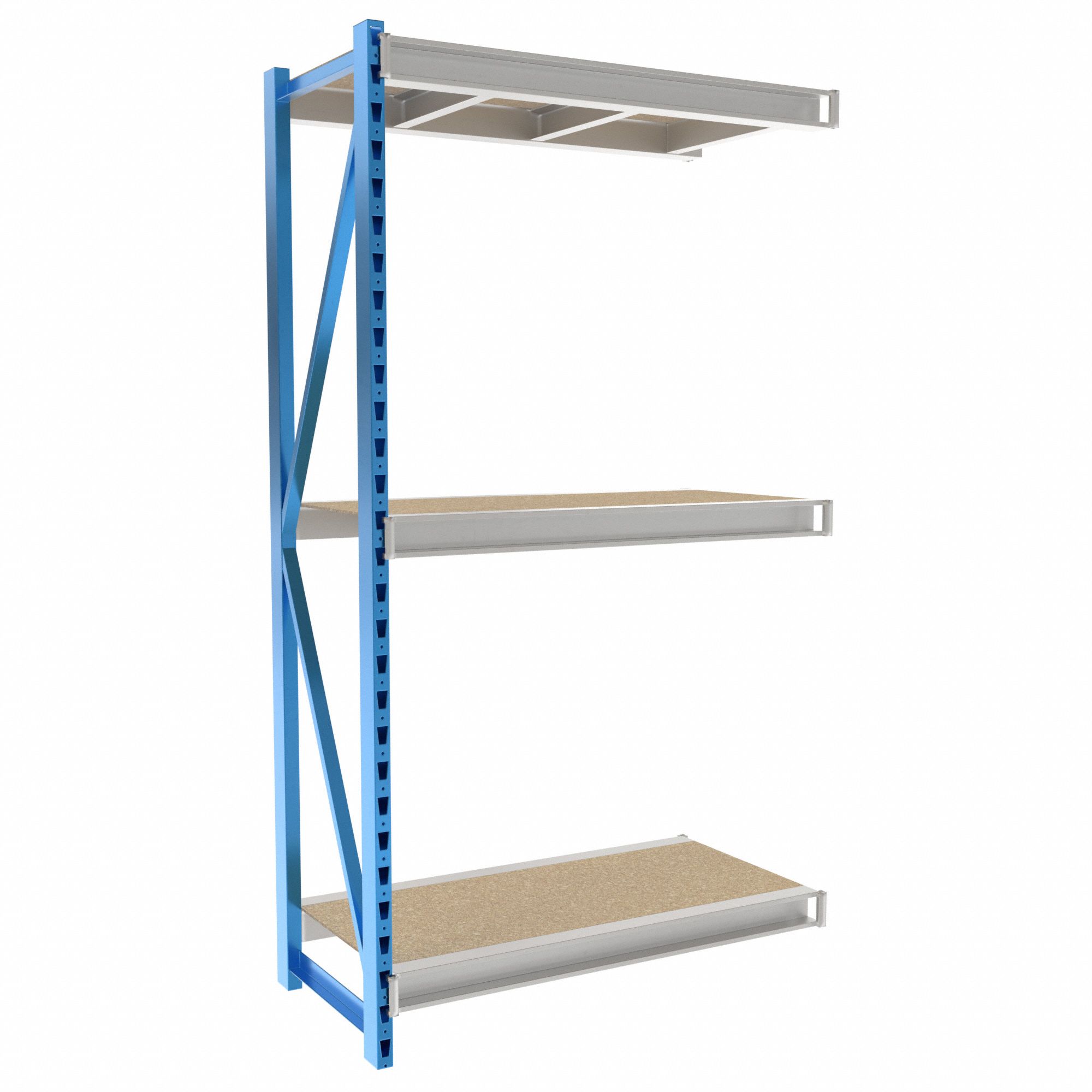 HALLOWELL, Add-On, Heavy-Duty, Bulk Rack Shelving - 35UP66|HBR483687-3A ...