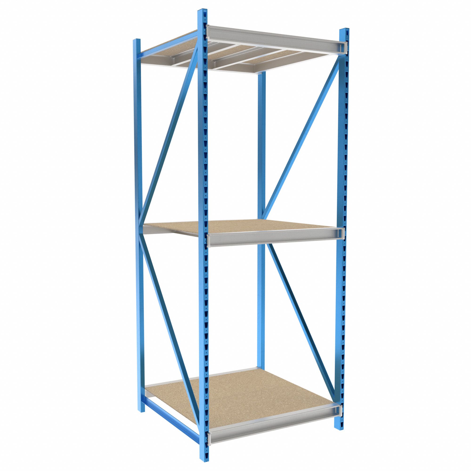 HALLOWELL, Starter, Heavy-Duty, Bulk Rack Shelving - 35UP70|HBR4848123 ...