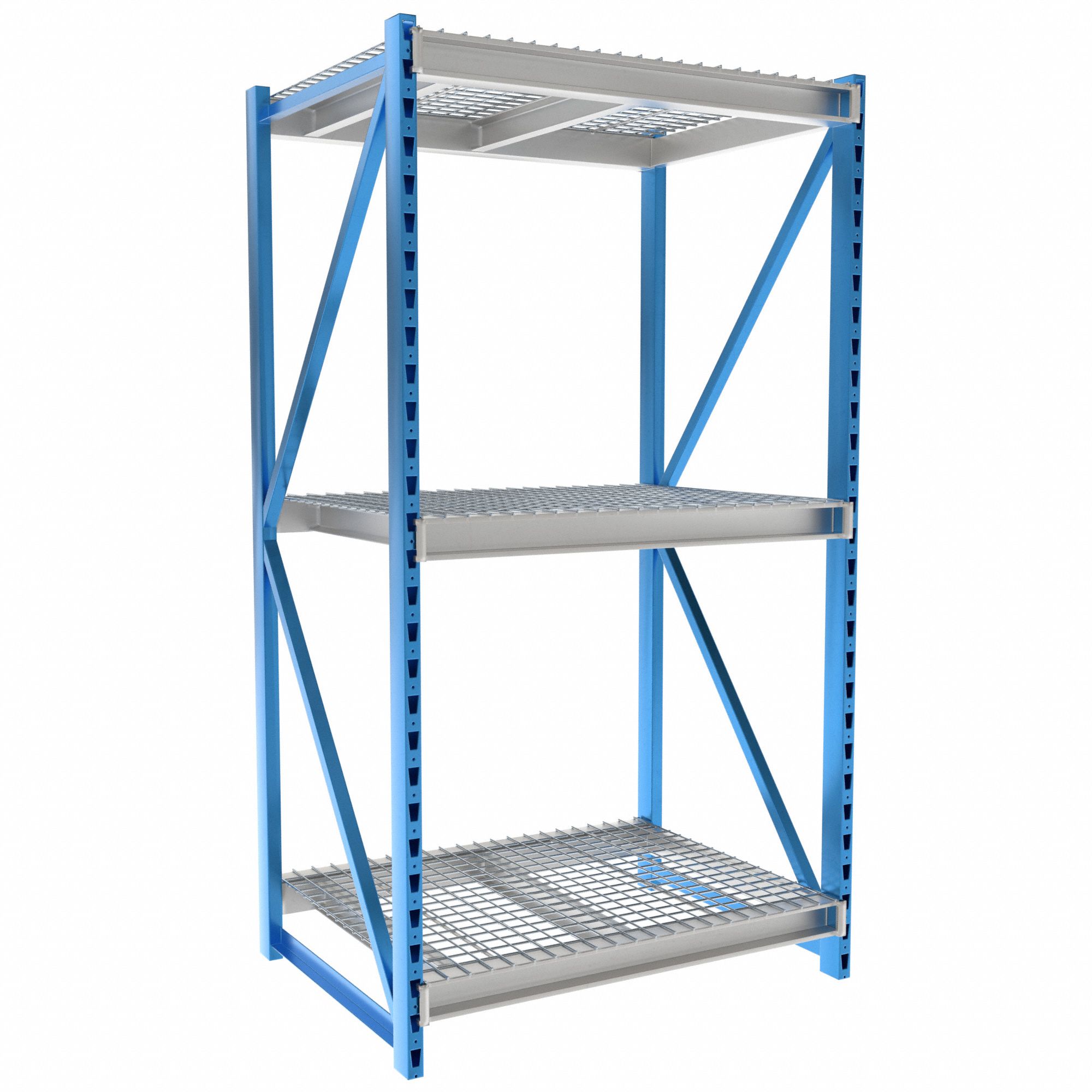 HALLOWELL, Starter, Heavy-Duty, Bulk Rack Shelving - 35UP75|HBR483687 ...