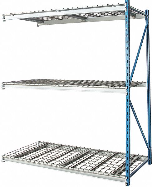 HALLOWELL, Add-On, Heavy-Duty, Bulk Rack Shelving - 35UR76|HBR724887-3A ...