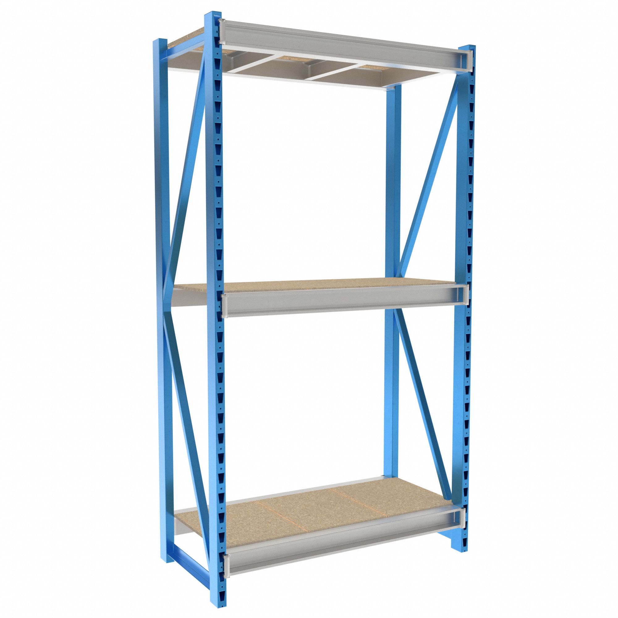 HALLOWELL, Starter, Heavy-Duty, Bulk Rack Shelving - 35UP86|HBR482487 ...