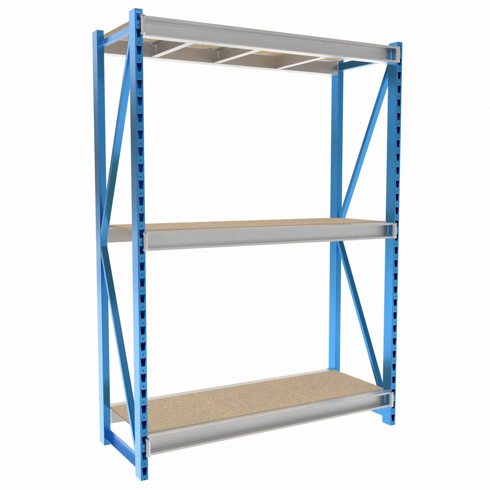 HALLOWELL, Starter, Heavy-Duty, Bulk Rack Shelving - 35UP88|HBR484887 ...