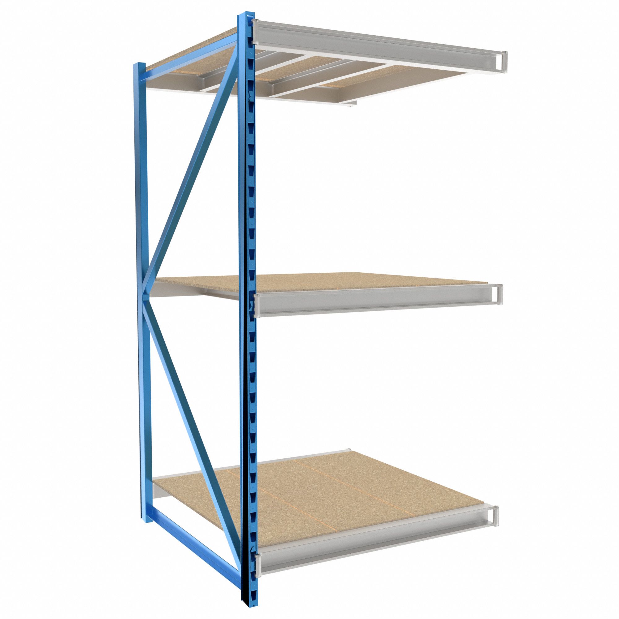 HALLOWELL, Add-On, Heavy-Duty, Bulk Rack Shelving - 35UP91|HBR484887-3A ...