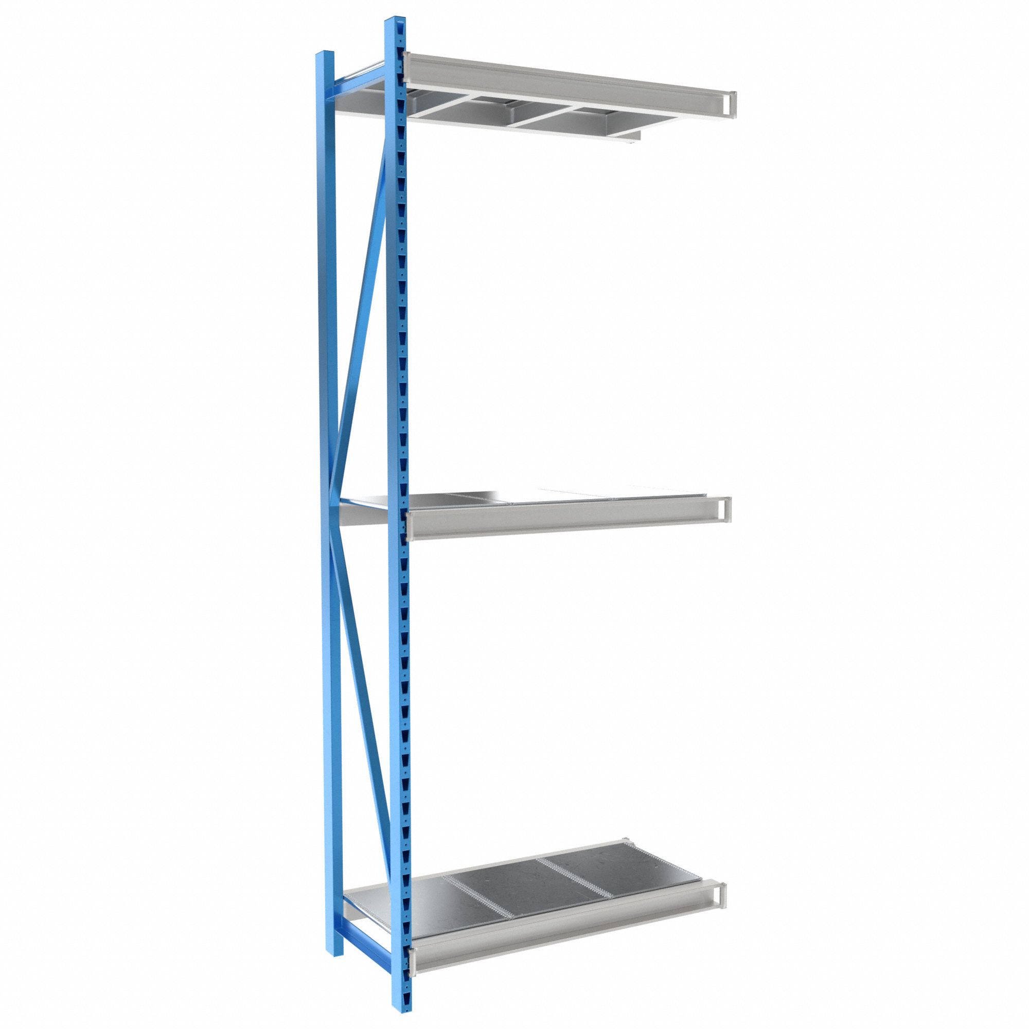 HALLOWELL, Add-On, Heavy-Duty, Bulk Rack Shelving - 35UP95|HBR4824123 ...