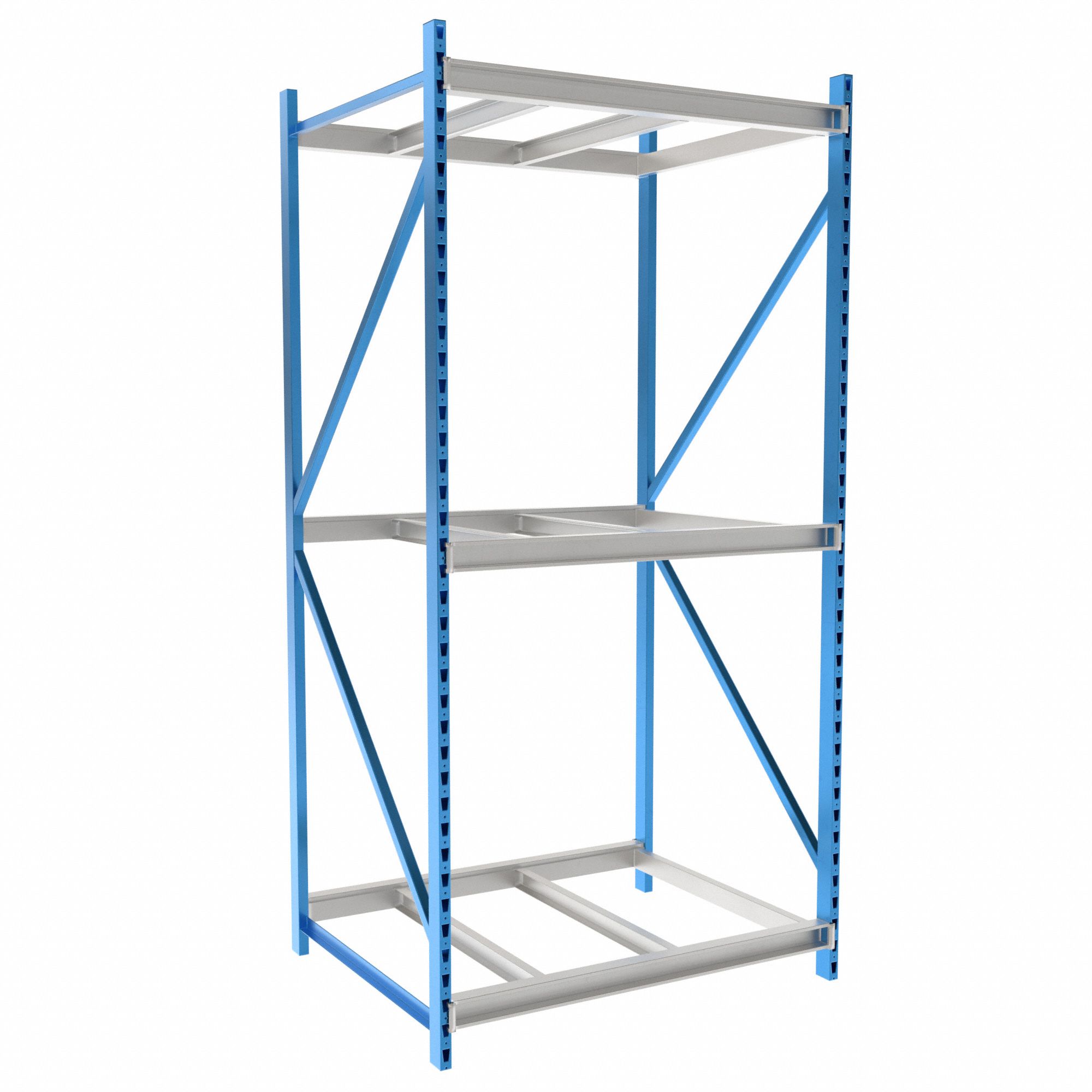 HALLOWELL, Starter, Heavy-Duty, Bulk Rack Shelving - 35UR07|HBR6048123 ...