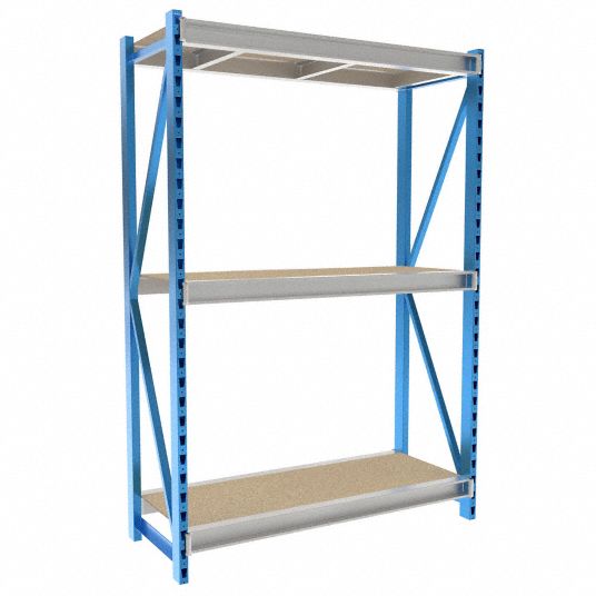 HALLOWELL, Starter, Heavy-Duty, Bulk Rack Shelving - 35UR11|HBR602487 ...