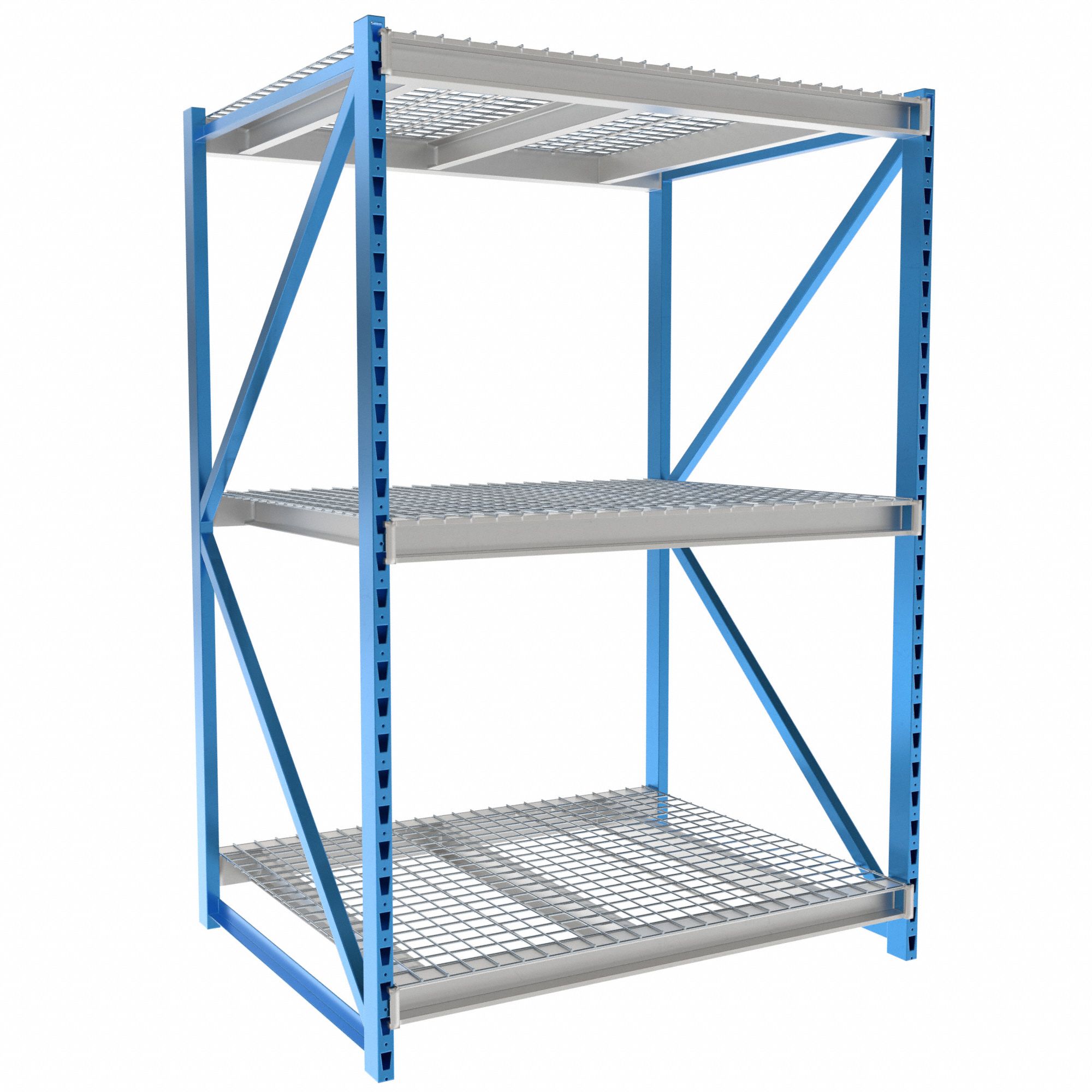 HALLOWELL, Starter, Heavy-Duty, Bulk Rack Shelving - 35UR25|HBR604887 ...