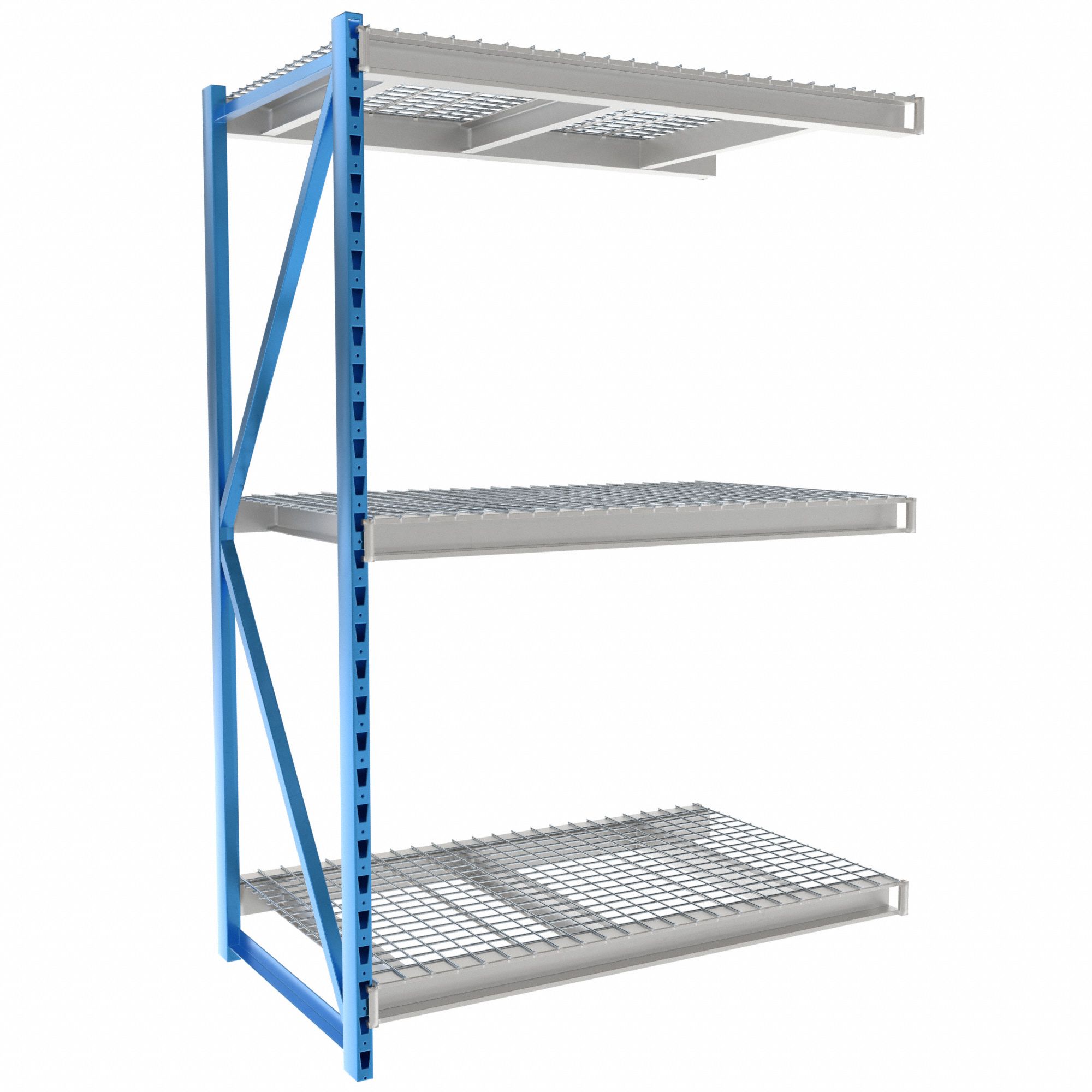 HALLOWELL, Add-On, Heavy-Duty, Bulk Rack Shelving - 35UR27|HBR603687-3A ...
