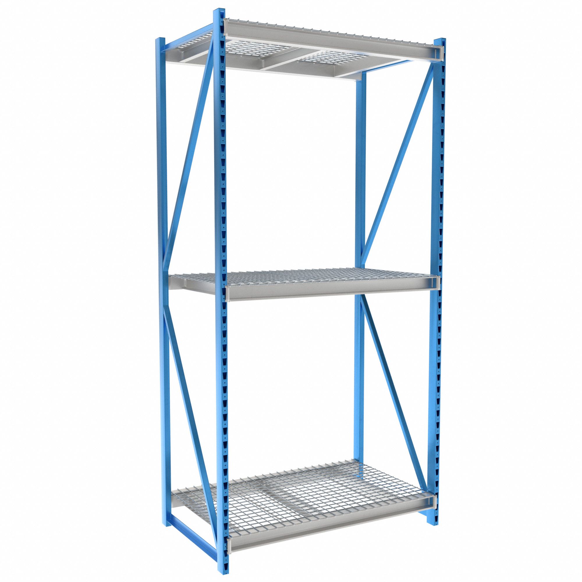 HALLOWELL, Starter, Heavy-Duty, Bulk Rack Shelving - 35UR30|HBR6036123 ...