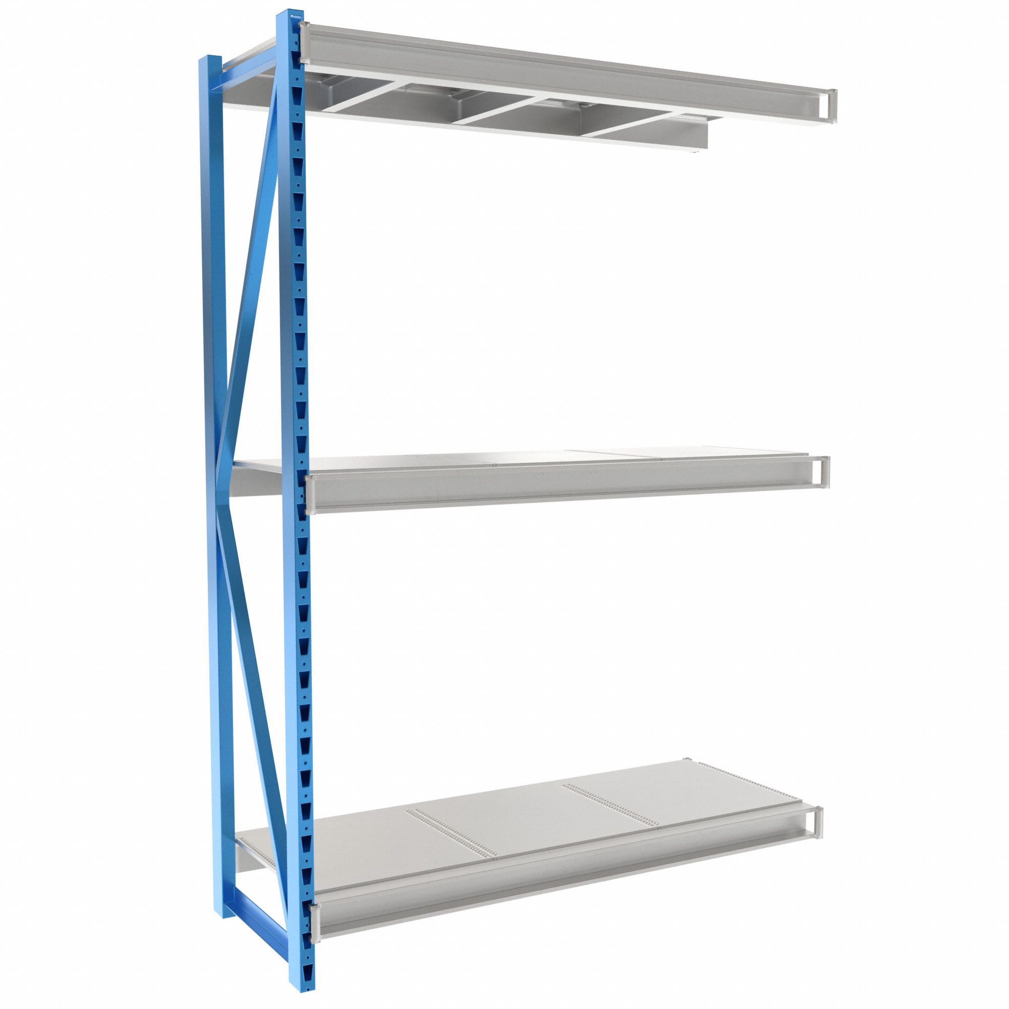 HALLOWELL, Add-On, Heavy-Duty, Bulk Rack Shelving - 35UR38|HBR602487-3A ...