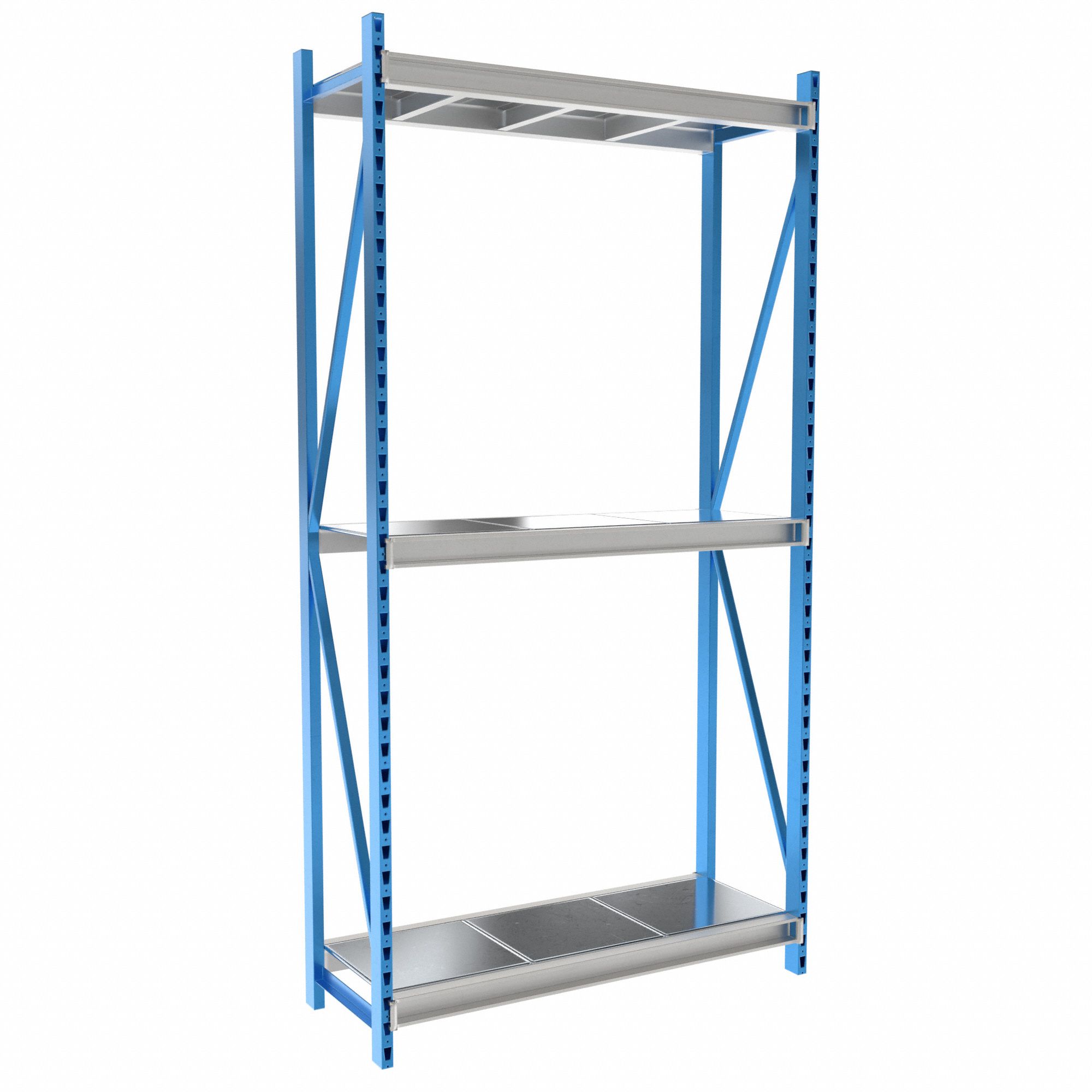 HALLOWELL, Starter, Heavy-Duty, Bulk Rack Shelving - 35UR41|HBR6024123 ...