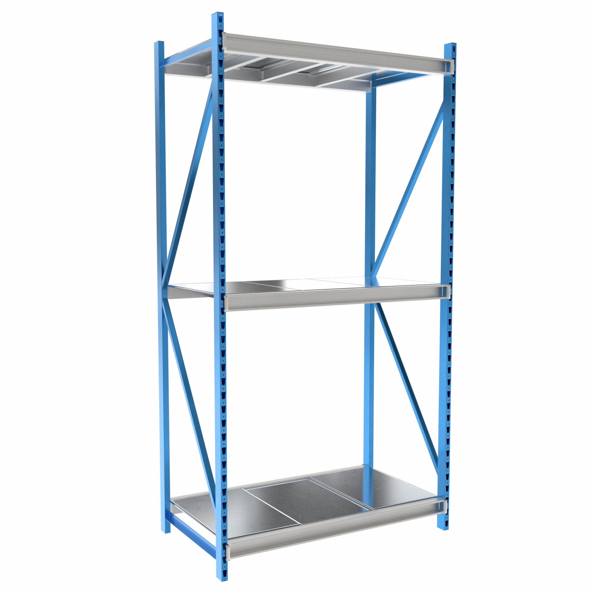 HALLOWELL, Starter, Heavy-Duty, Bulk Rack Shelving - 35UR42|HBR6036123 ...