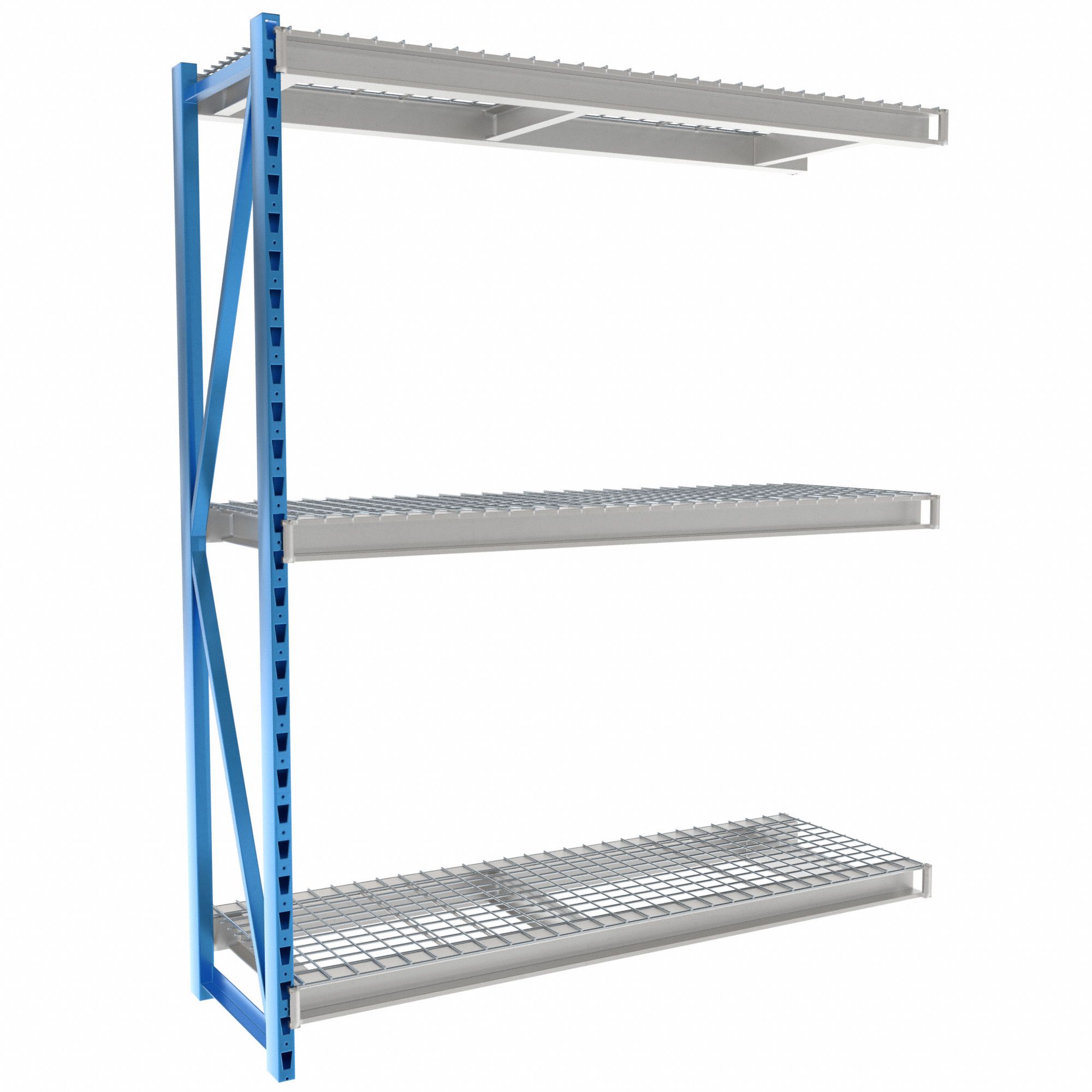 HALLOWELL, Add-On, Heavy-Duty, Bulk Rack Shelving - 35UR74|HBR722487-3A ...