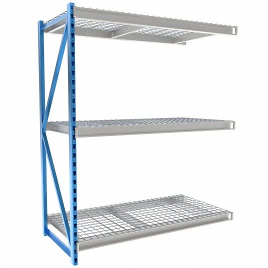 HALLOWELL, Add-On, Heavy-Duty, Bulk Rack Shelving - 35UR75|HBR723687-3A ...