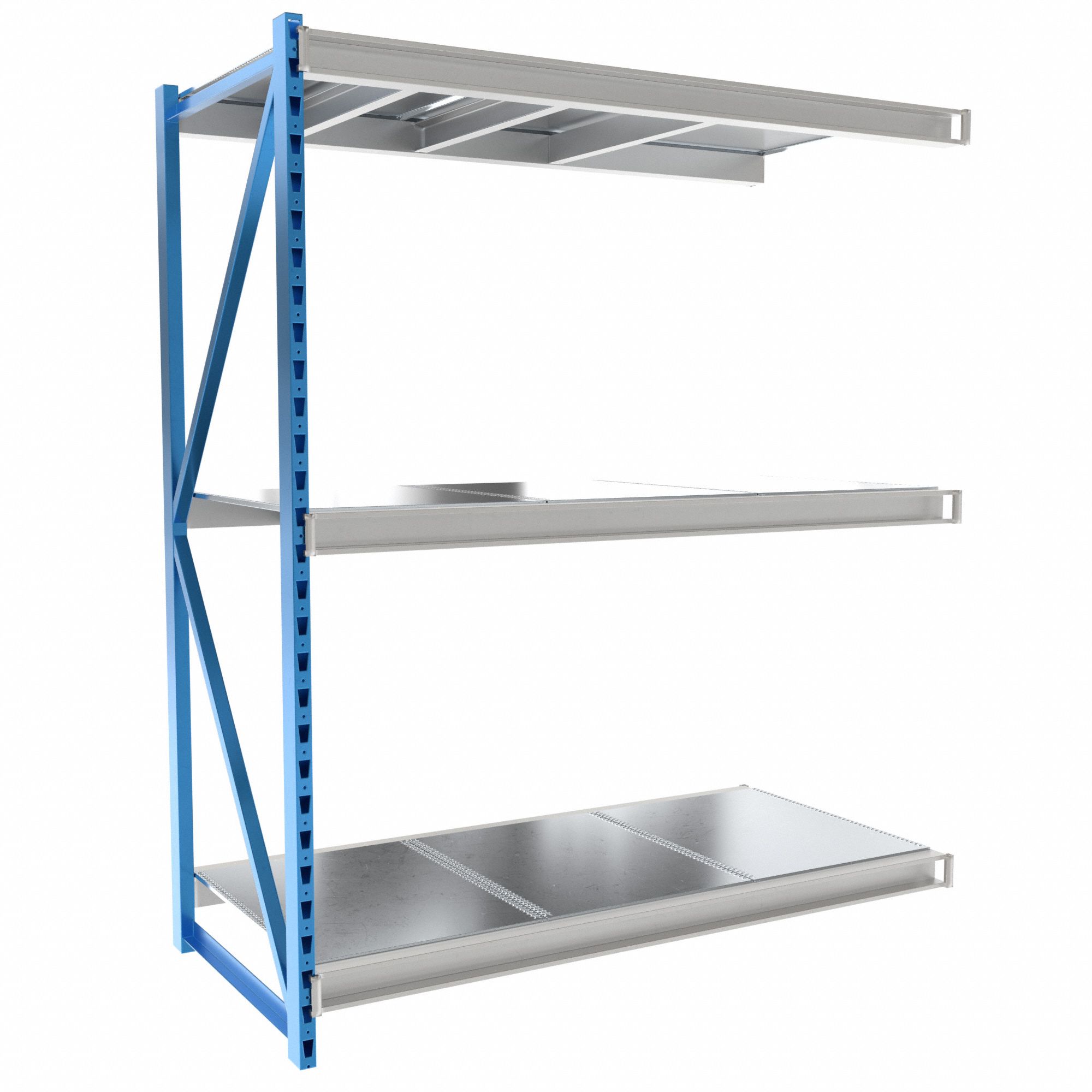 HALLOWELL, Add-On, Heavy-Duty, Bulk Rack Shelving - 35UR87|HBR723687-3A ...