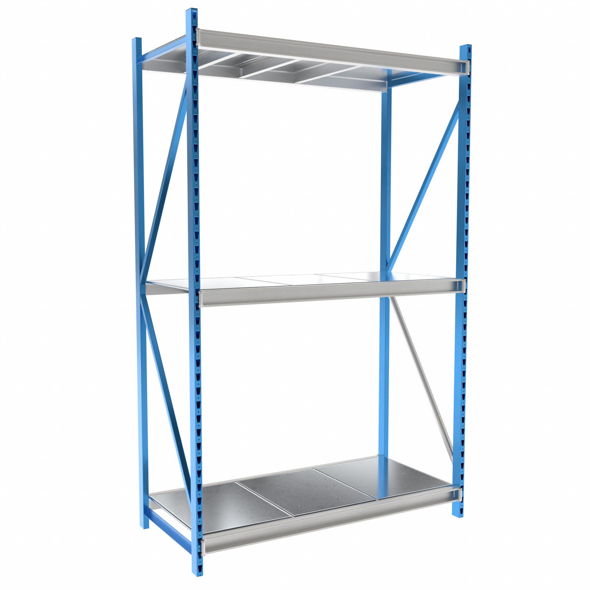 HALLOWELL, Starter, Heavy-Duty, Bulk Rack Shelving - 35UR90|HBR7236123 ...