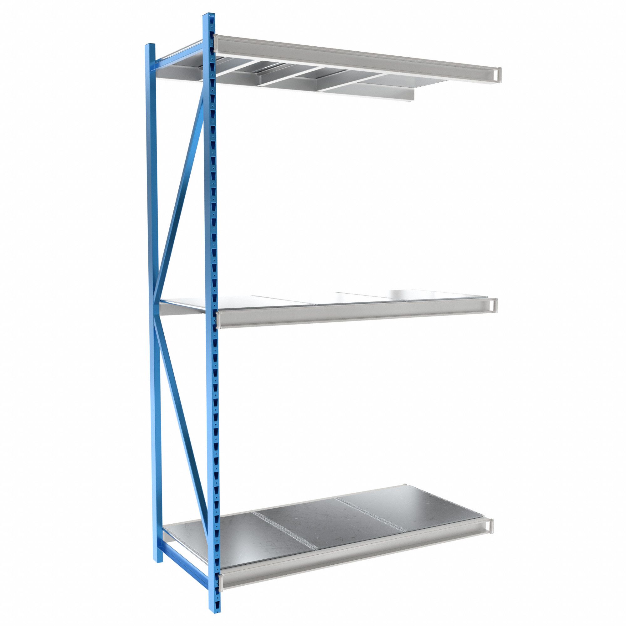 HALLOWELL, Add-On, Heavy-Duty, Bulk Rack Shelving - 35UR93|HBR7236123 ...