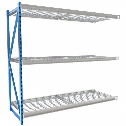 HALLOWELL, Add-On, Heavy-Duty, Bulk Rack Shelving - 35UT24|HBR963687-3A ...