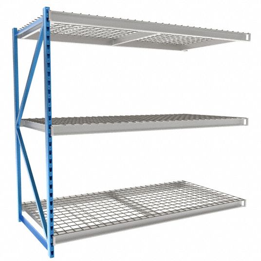 HALLOWELL, Add-On, Heavy-Duty, Bulk Rack Shelving - 35UT25|HBR964887-3A ...