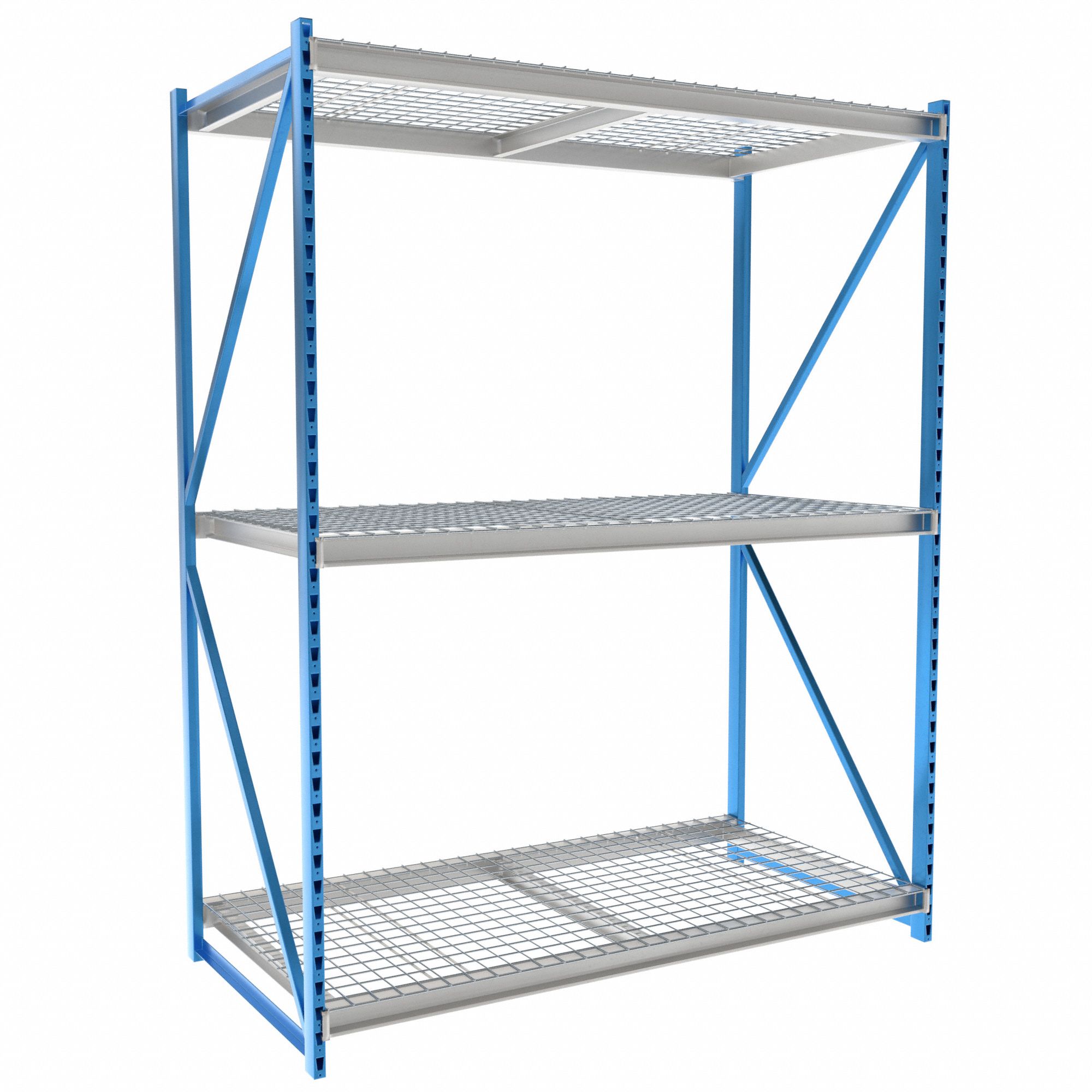 HALLOWELL, Starter, Heavy-Duty, Bulk Rack Shelving - 35UT28|HBR9648123 ...