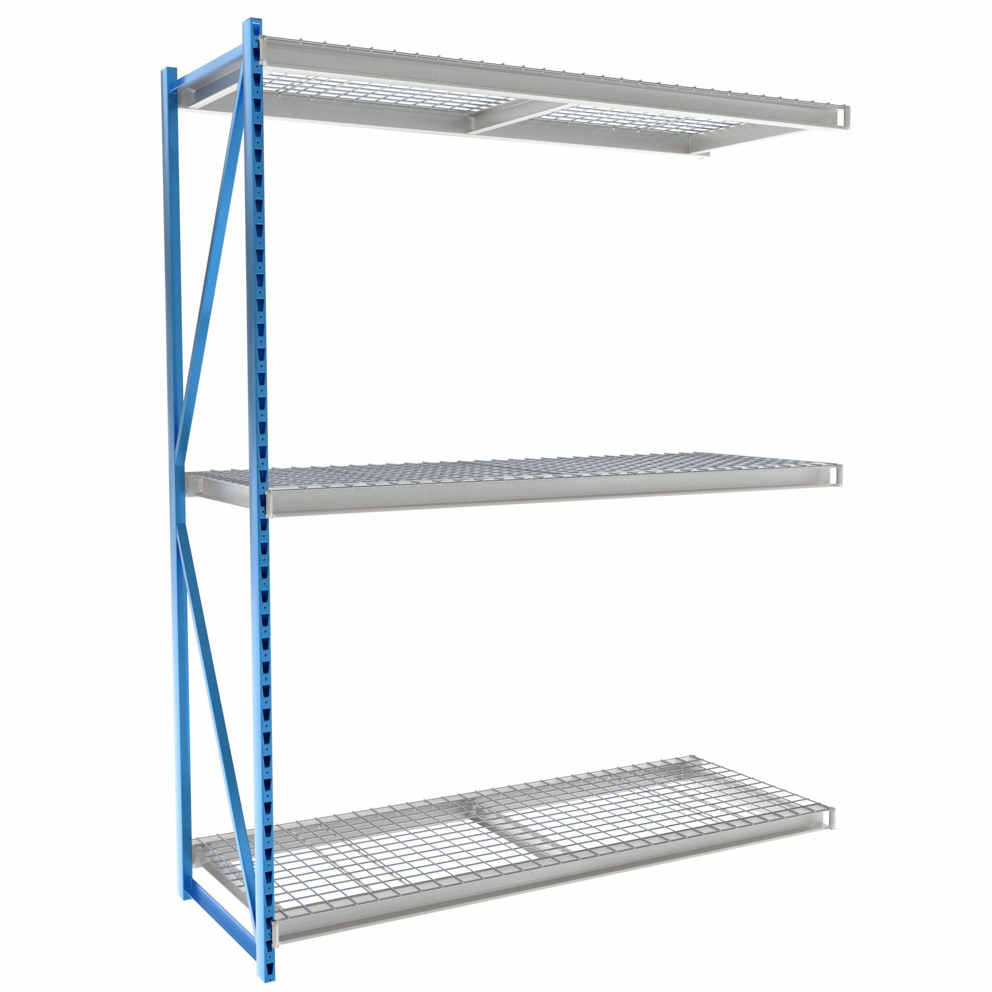 HALLOWELL, Add-On, Heavy-Duty, Bulk Rack Shelving - 35UT30|HBR9636123 ...