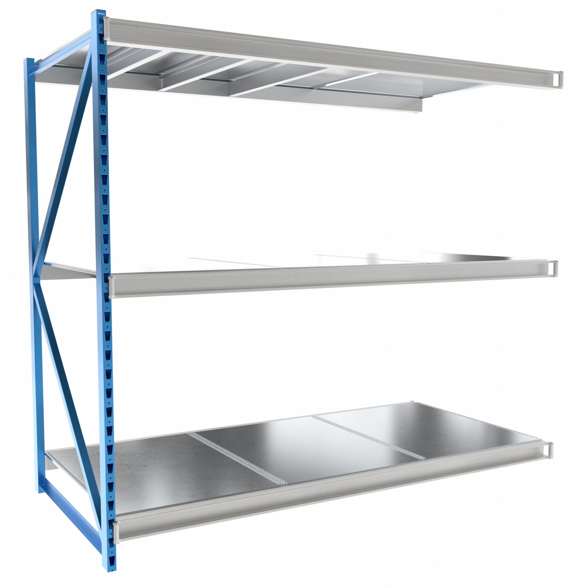 HALLOWELL, Add-On, Heavy-Duty, Bulk Rack Shelving - 35UT37|HBR964887-3A ...