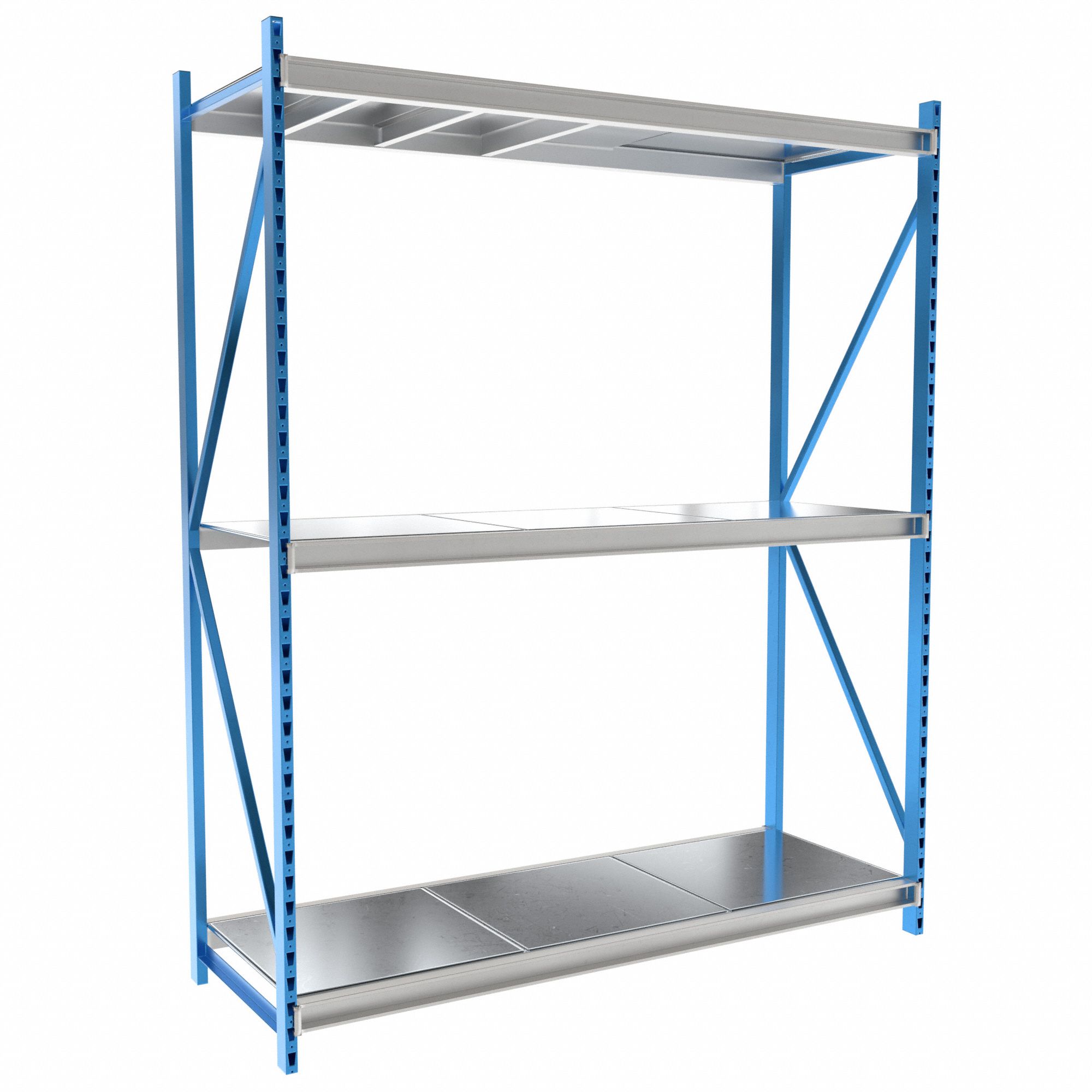 HALLOWELL, Starter, Heavy-Duty, Bulk Rack Shelving - 35UT39|HBR9636123 ...