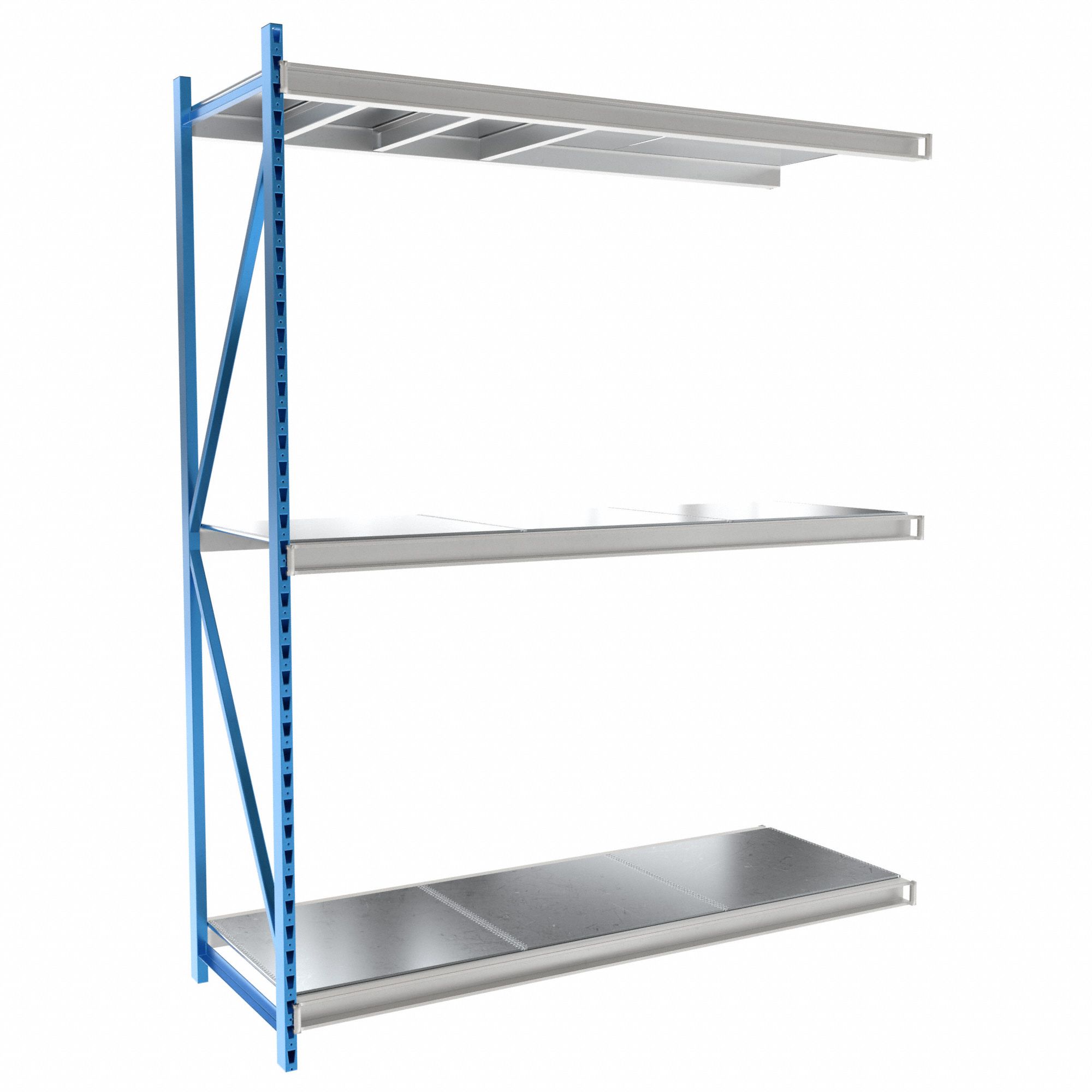 HALLOWELL, Add-On, Heavy-Duty, Bulk Rack Shelving - 35UT42|HBR9636123 ...
