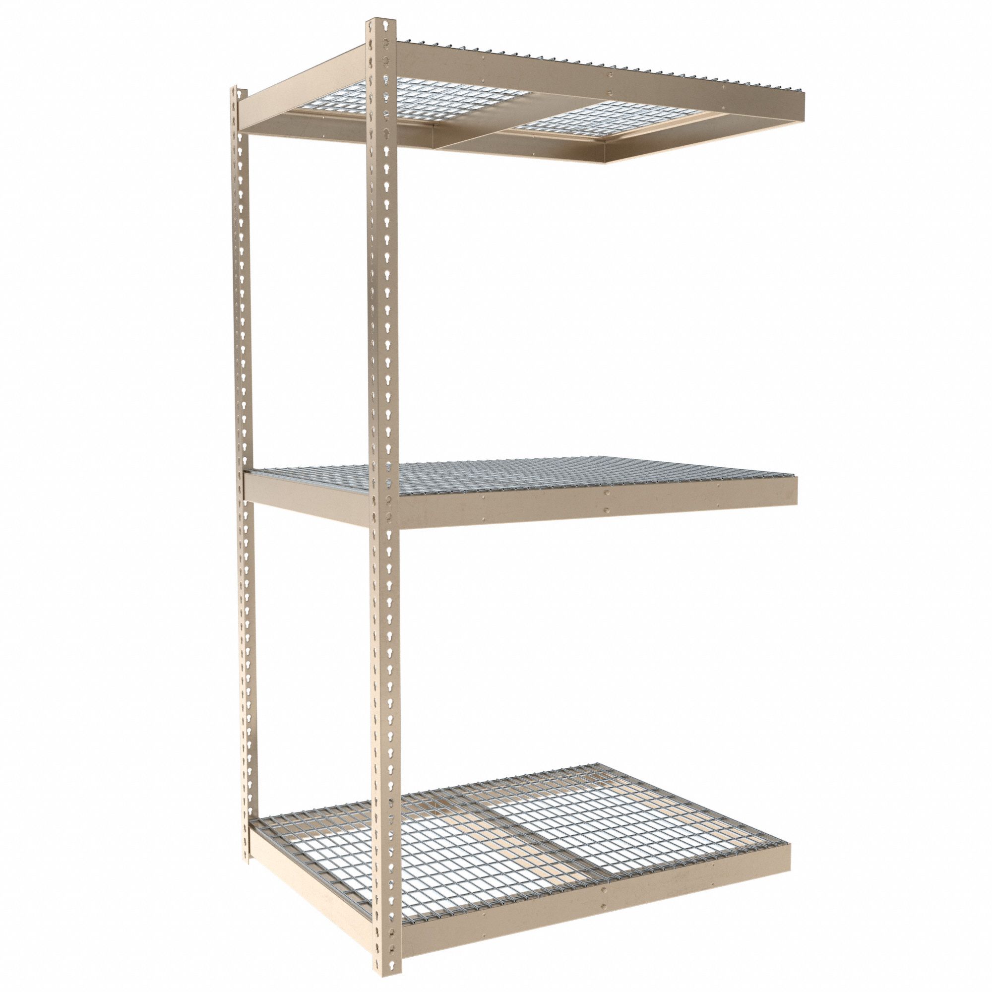 HALLOWELL, Add-On, Medium-Duty, Boltless Shelving - 35UU51|DRHC483684 ...