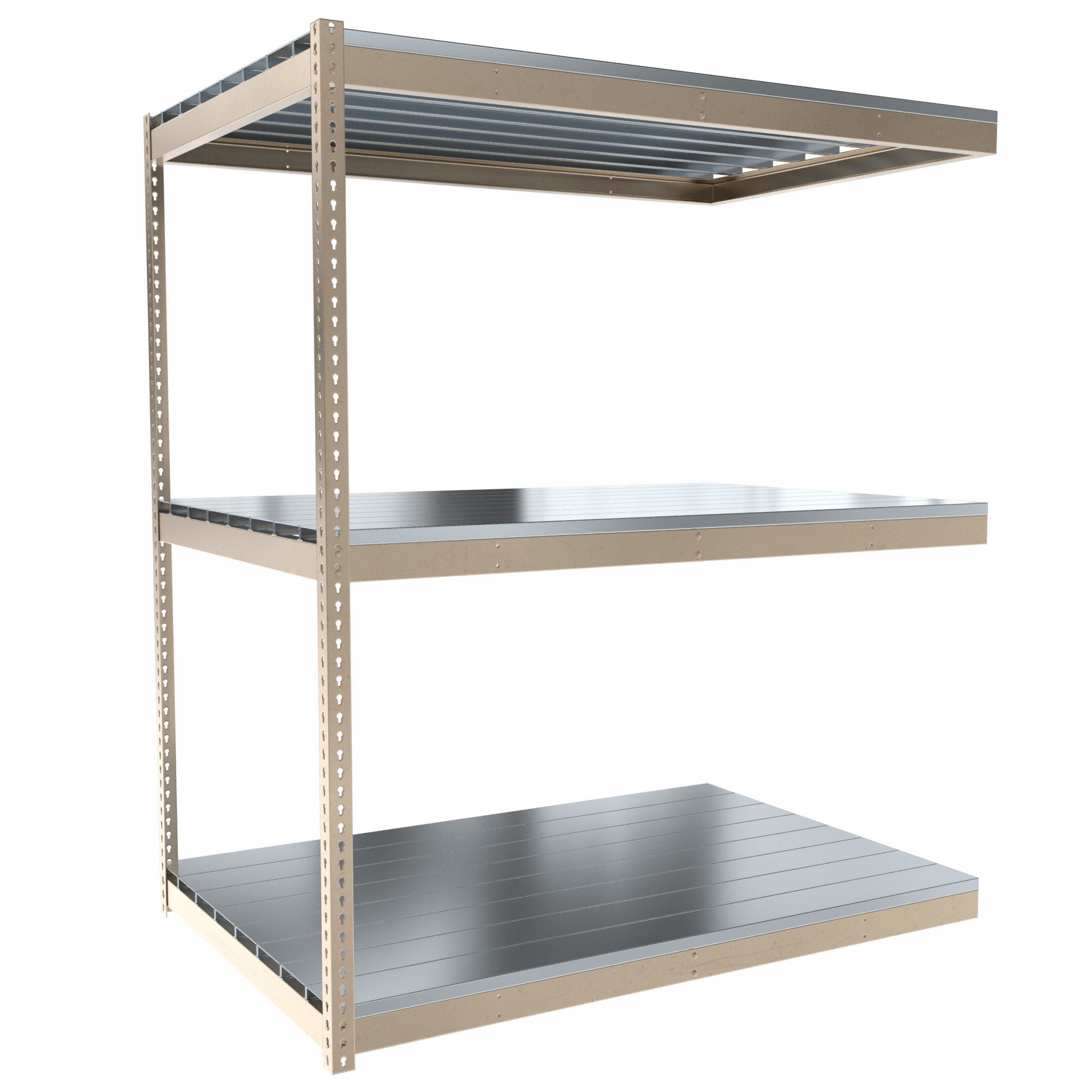 HALLOWELL, Add-On, Heavy-Duty, Boltless Shelving - 35UV34|DRCC724884-3A ...