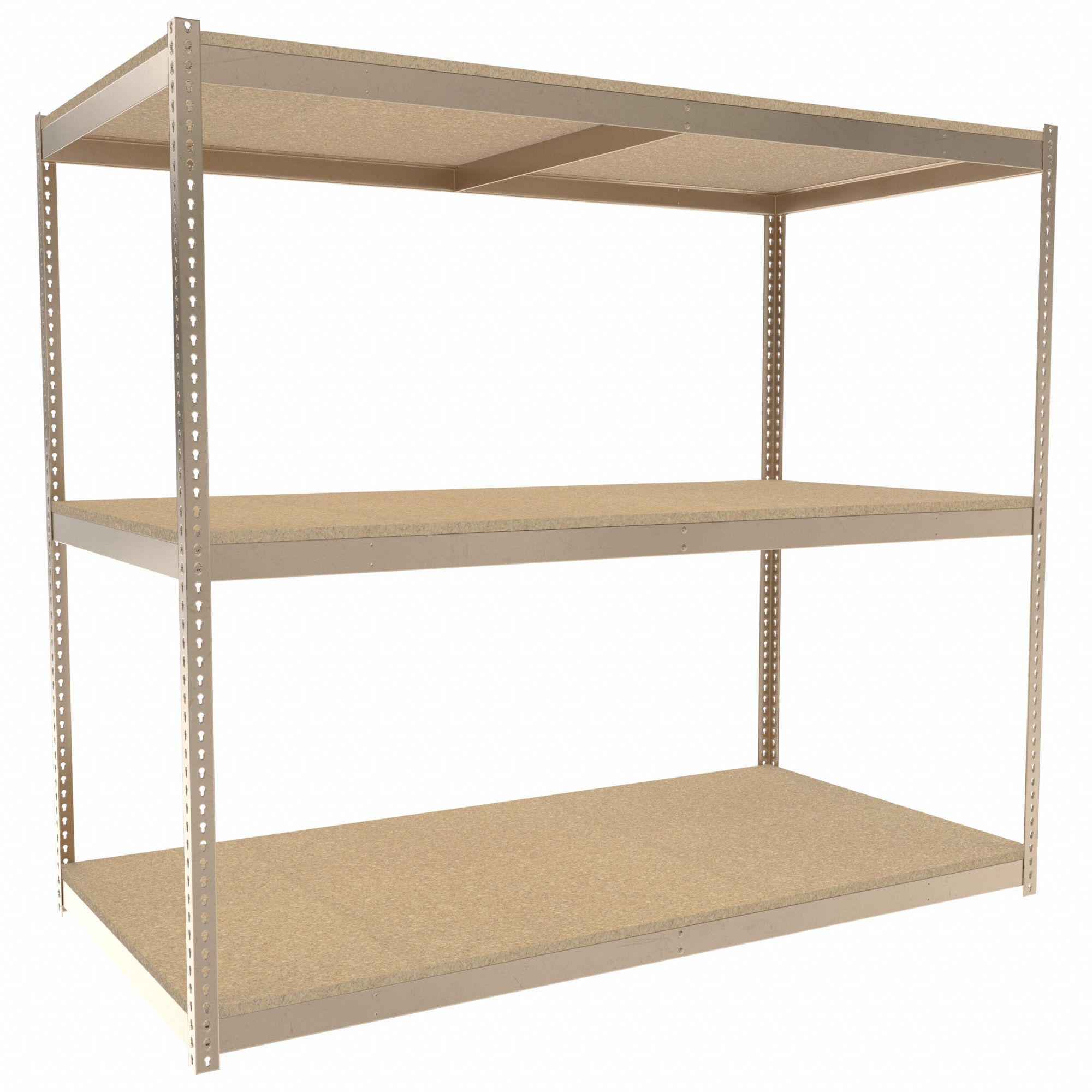 HALLOWELL, Starter, Medium-Duty, Boltless Shelving - 35UV49|DRHC964884 ...