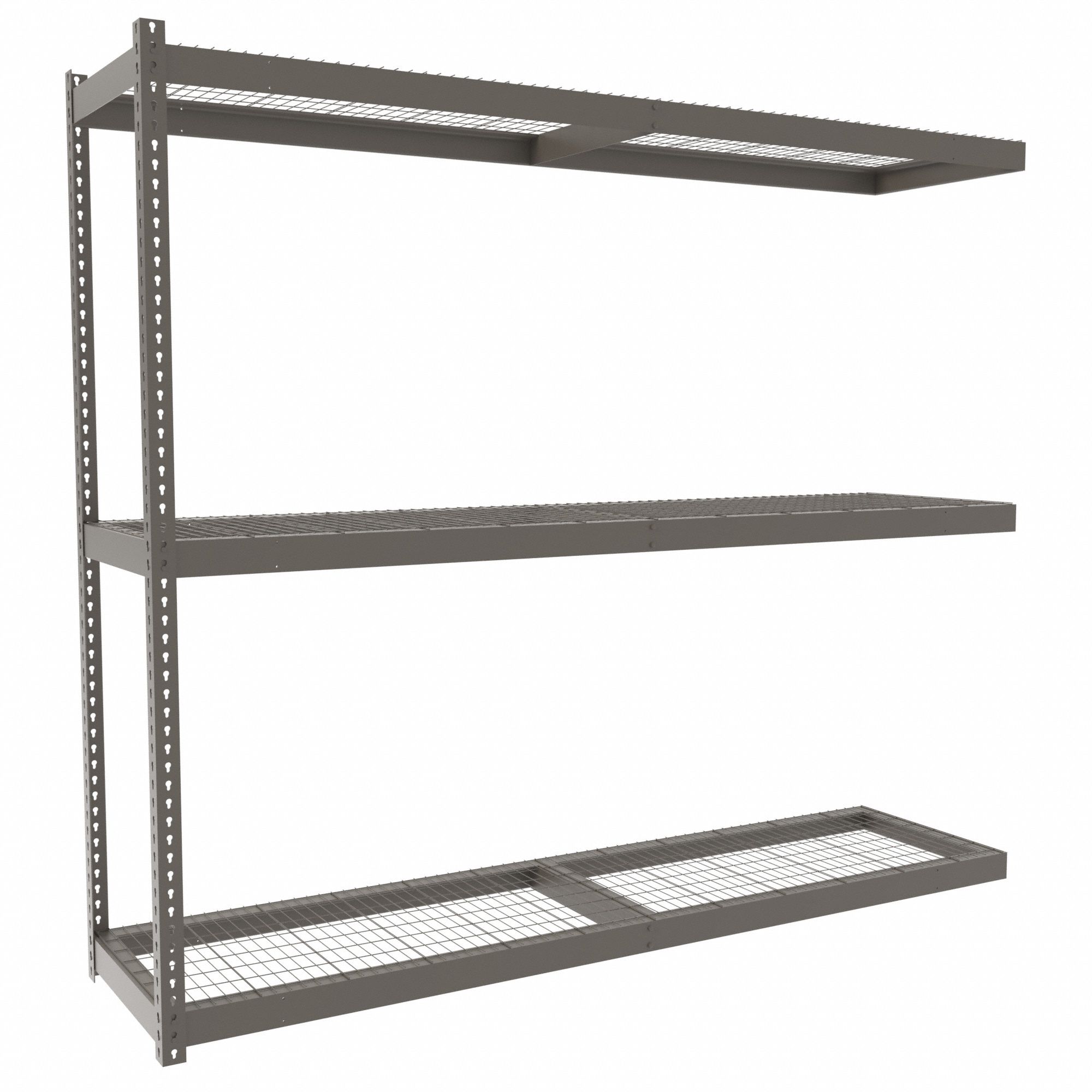 HALLOWELL, Add-On, Medium-Duty, Boltless Shelving - 35UV59|DRHC962484 ...