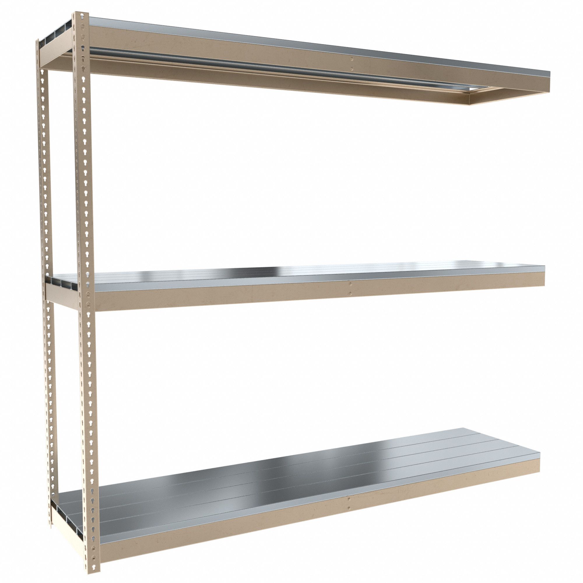 HALLOWELL, Add-On, Medium-Duty, Boltless Shelving - 35UV68|DRHC962484 ...