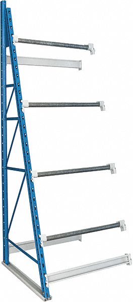 HALLOWELL, 4 Spindles, 36 in x 36 in x 123 in, Reel Rack Add-On ...