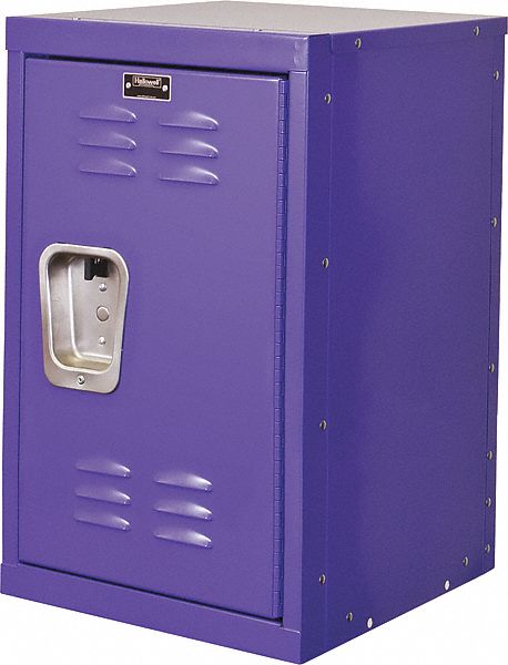 HALLOWELL, 15 in x 15 in x 24 in, Louvered, Wardrobe Locker - 35UW26 ...