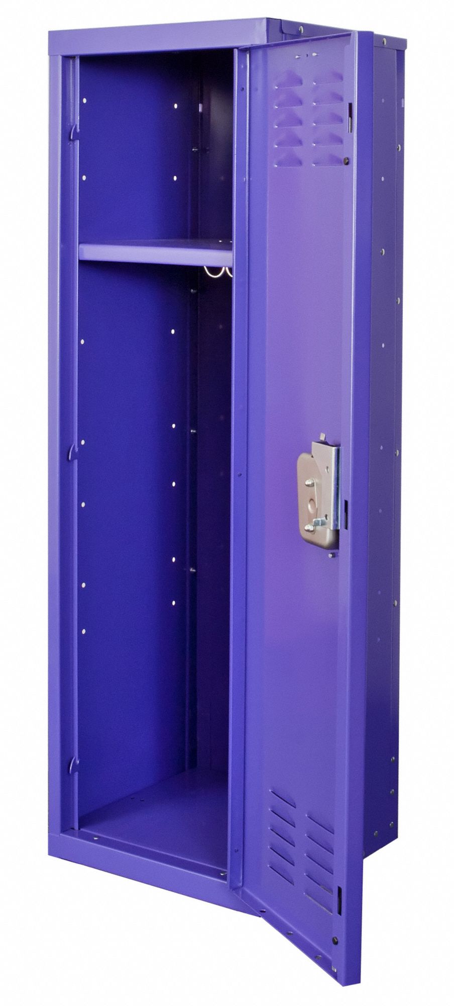 HALLOWELL Wardrobe Locker: 15 in x 15 in x 48 in, Louvered, 1 Tiers, 1 ...