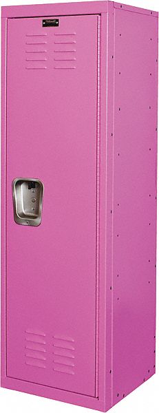 HALLOWELL, 15 in x 15 in x 48 in, Louvered, Wardrobe Locker - 35UW35 ...