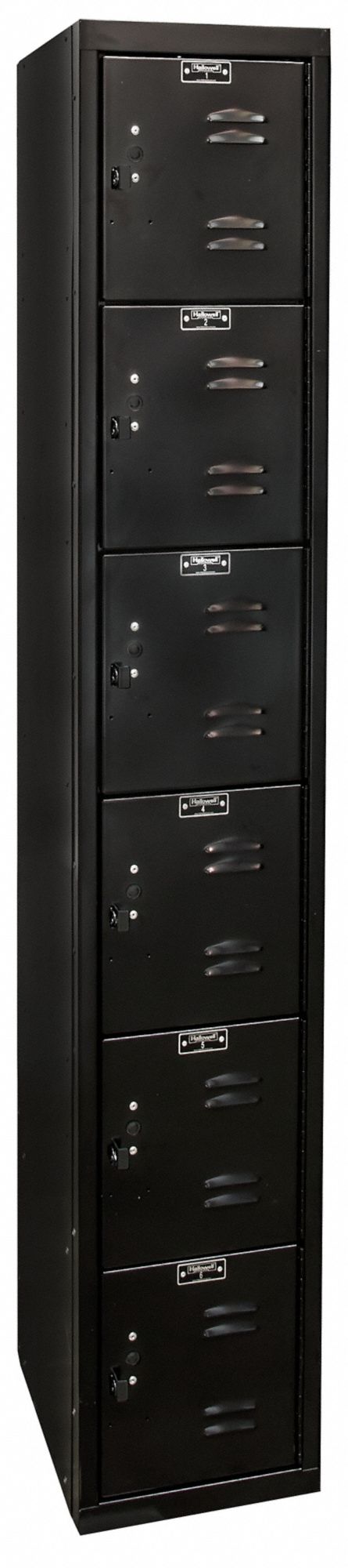 HALLOWELL, 12 in x 18 in x 72 in, 6 Tiers, Box Locker - 35UW53|U1282 ...