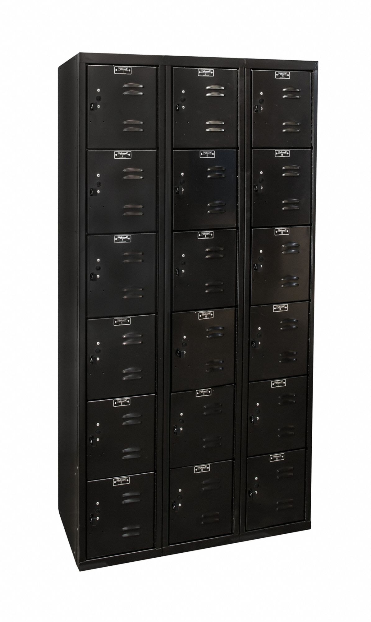 HALLOWELL, 36 in x 18 in x 72 in, 6 Tiers, Box Locker - 35UW89|U3282-6A ...