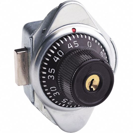 Built In Locker Lock,Mfr. No. 1670K - Grainger