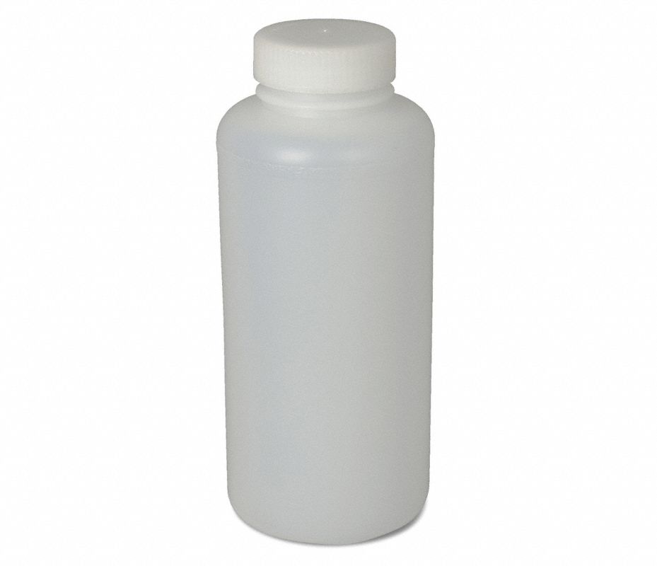 APPROVED VENDOR Botella Cilíndrico Tipo Muestreo, Boquilla Ancha, HDPE ...