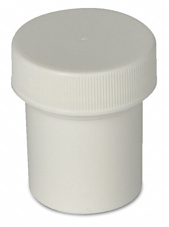 Polypropylene, 0.5 fl oz Capacity - oz, Jar - 35V654|H17906-0000 - Grainger