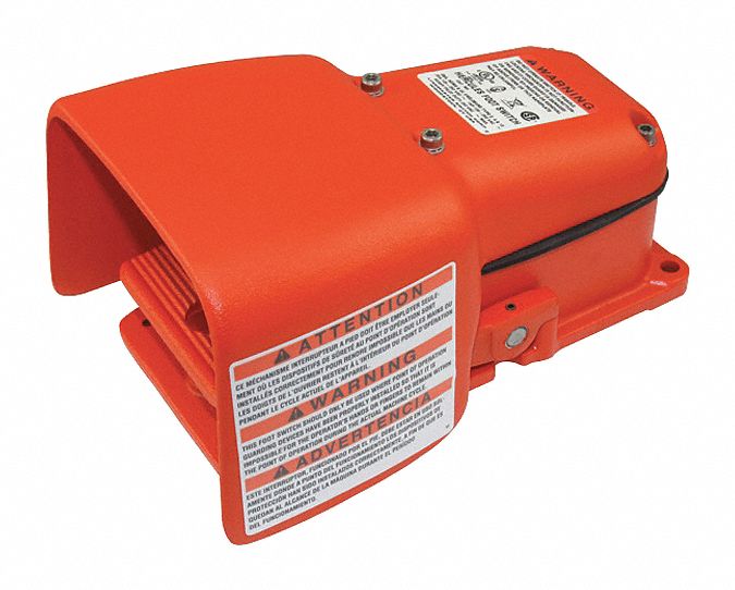 LINEMASTER, Foot Switch - 35V876|500-AH-10K - Grainger